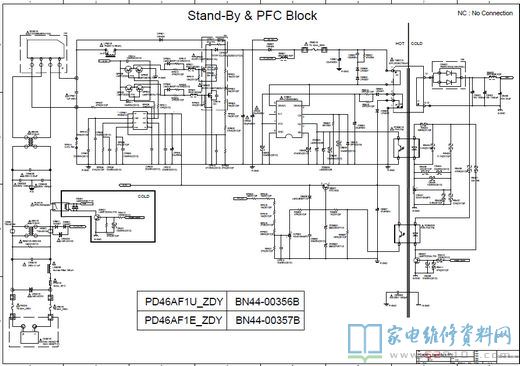 三星BN44-00356B电源板电路图 - 家电维修资料网