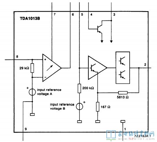 TDA1013B－音频功率放大器 - 家电维修资料网