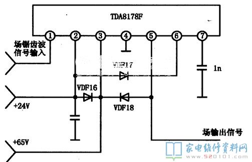 场输出芯片TDA8178F - 家电维修资料网