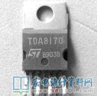 场输出芯片TDA8170 - 家电维修资料网