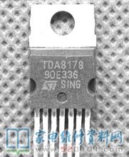 场输出芯片TDA8178F - 家电维修资料网