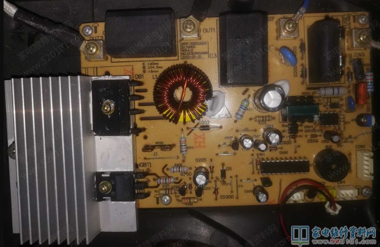 九阳JYC-21ES10电磁炉开机显示E0代码的维修 - 家电维修资料网