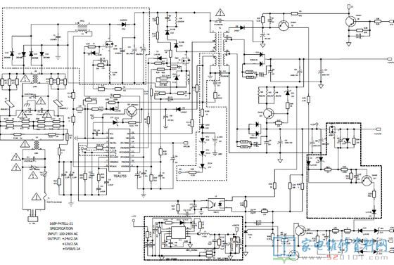 创维168P-P47ELL-21电源板电路原理图 - 家电维修资料网