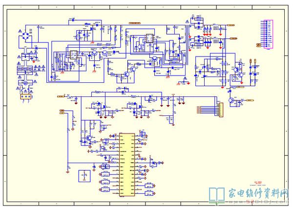 创维168P-L4U011-01电源板电路原理图 - 家电维修资料网