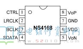 D类音频功率放大器NS4168 - 家电维修资料网