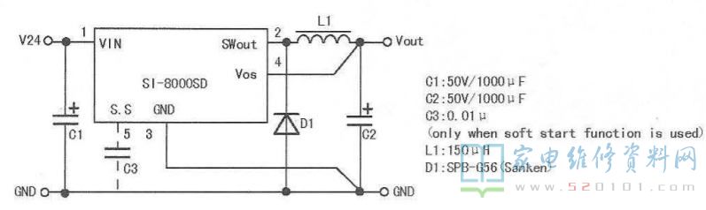 DC-DC变换PWM芯片Si8050SD - 家电维修资料网
