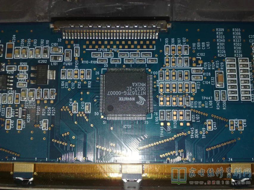 DELL E177FPC液晶显示器花屏的故障维修 - 家电维修资料网