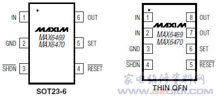 MAX6469线性稳压器 - 家电维修资料网
