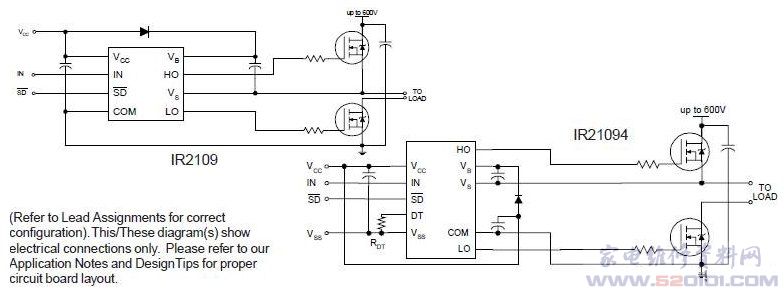 半桥式驱动芯片IR2109 - 家电维修资料网