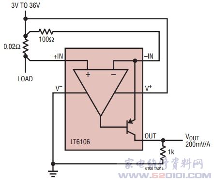 简单电流放大器电路图,161电路图,573电路图_大山谷图库