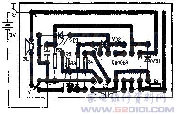 CD4069制作感应验电器 - 家电维修资料网